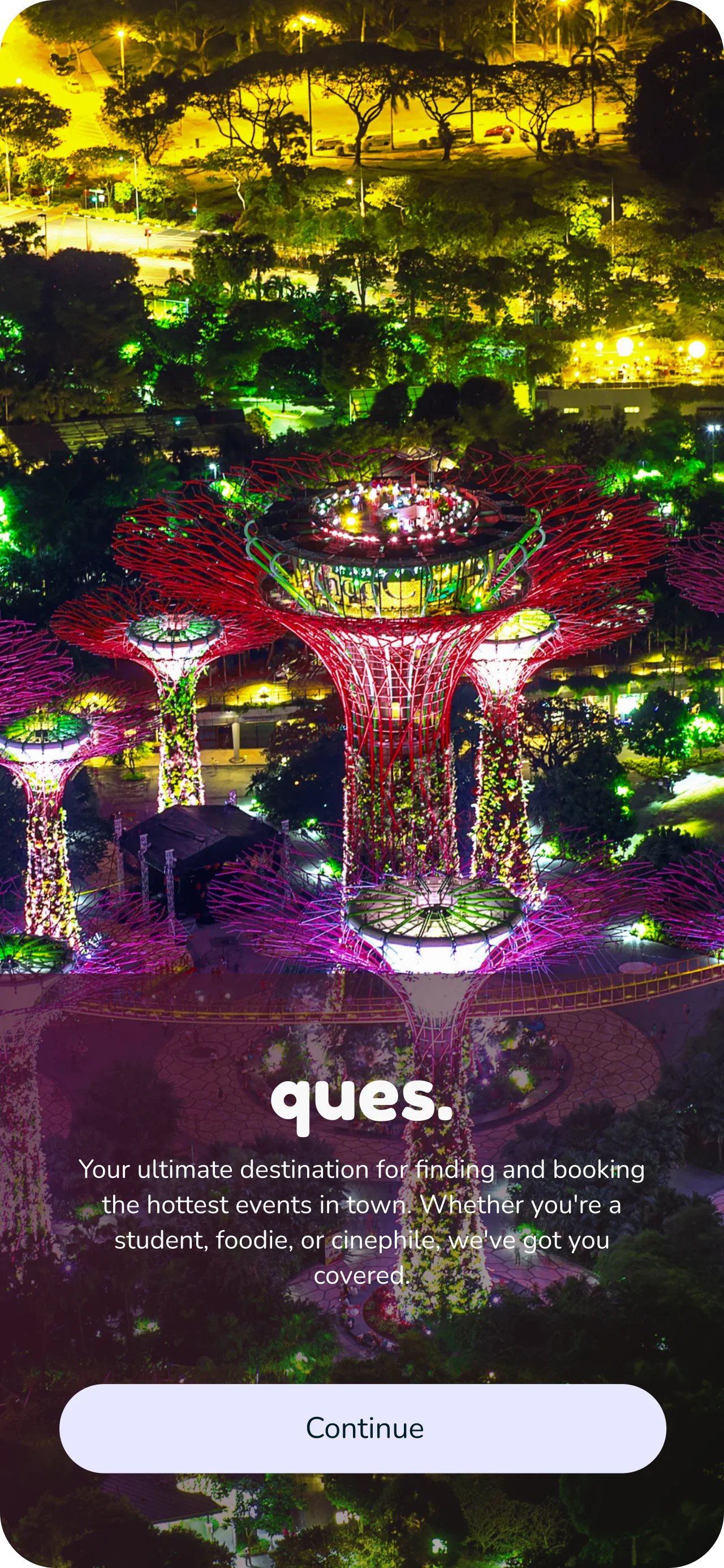 Ques : Event Management